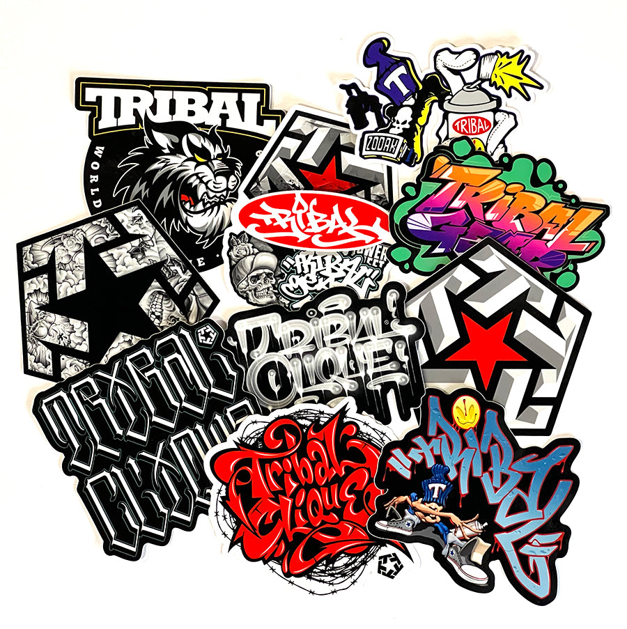 Tribal Gear Vinyl Sticker Pack 2 set your Game up – Tribal Gear EU